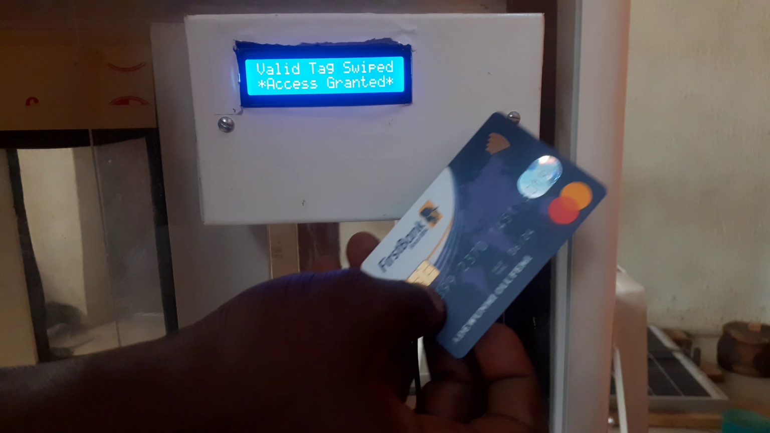 Design An RFID-Based Access Control with Disinfectant Booth | Smartech